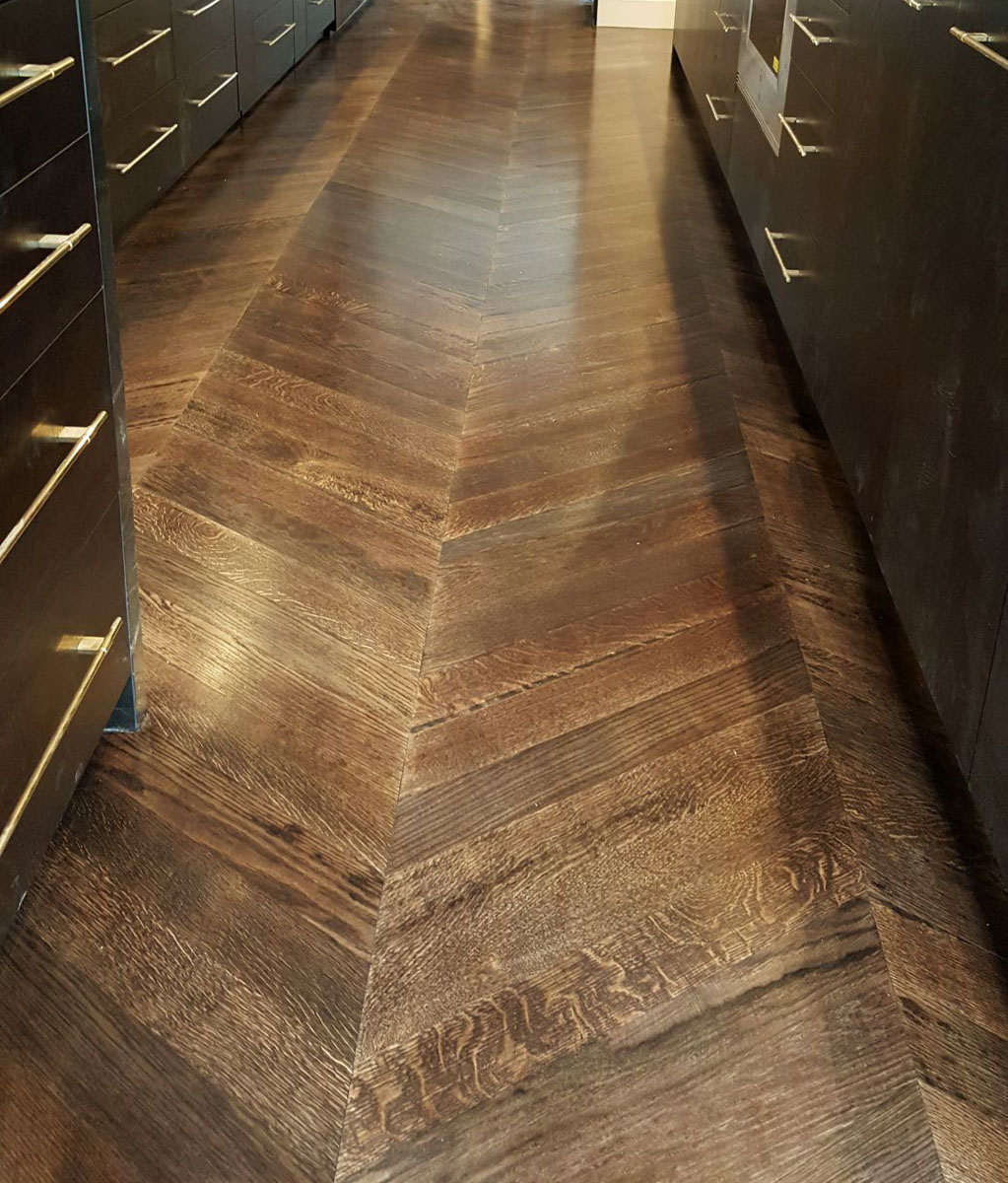 French oak floors and parquetry - The Good House - Melbourne